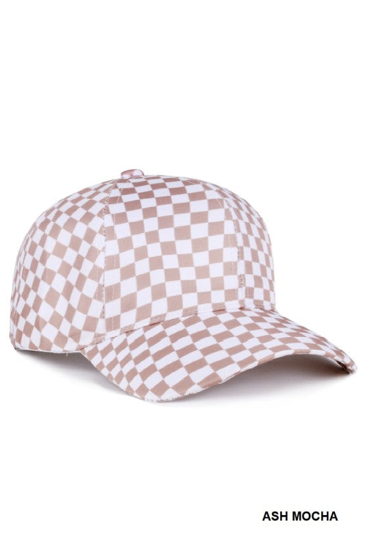 Gingham Baseball Hat {2 colors available} – Ella Mae's Boutique